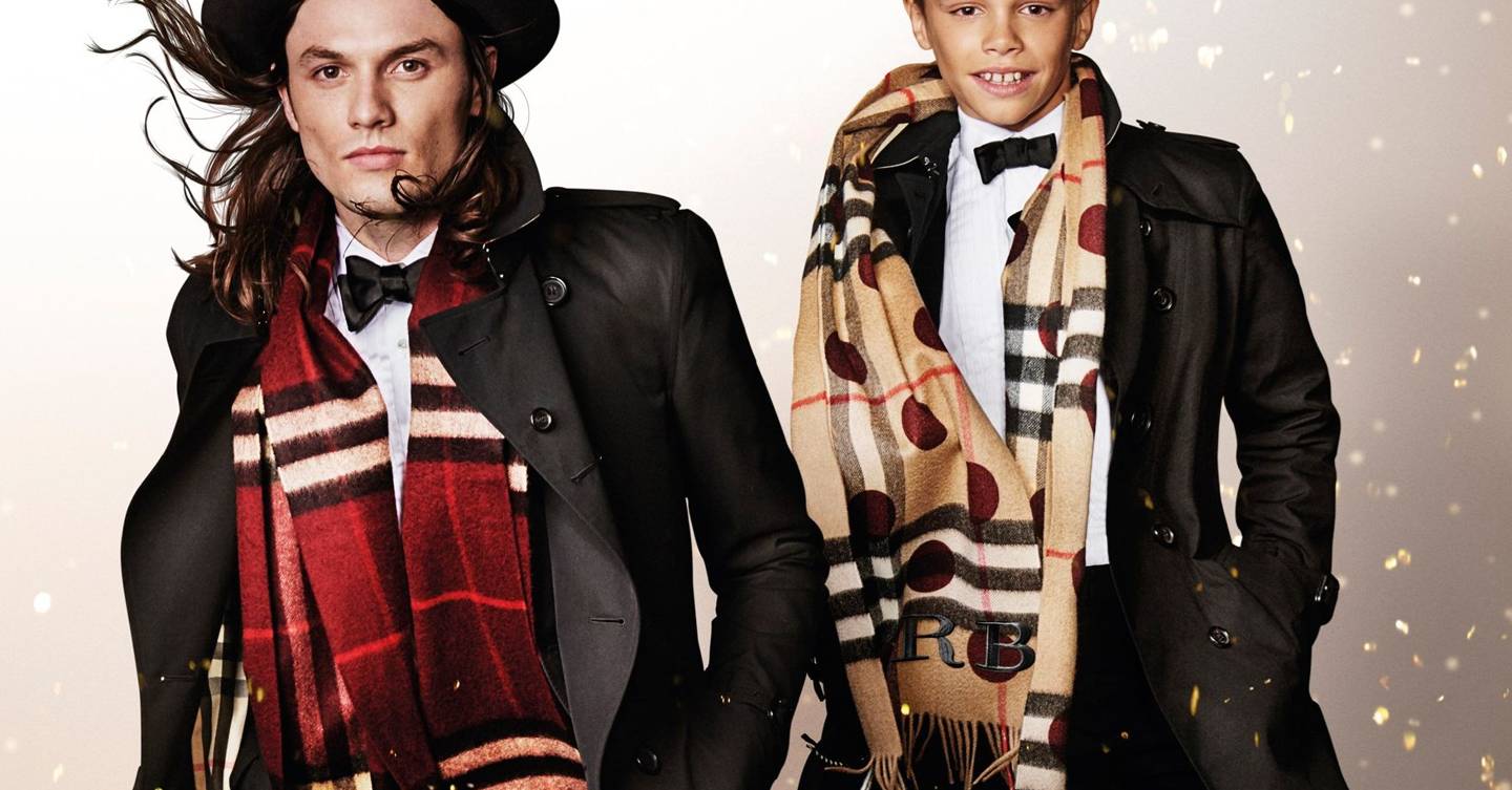 Burberry gets a jump on Christmas | Stars of Festive film 2015 | British GQ