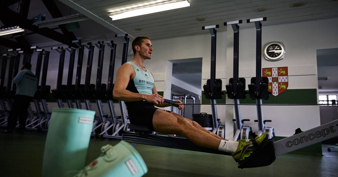 Rowing machine workout (by the Cambridge University rowing team ...