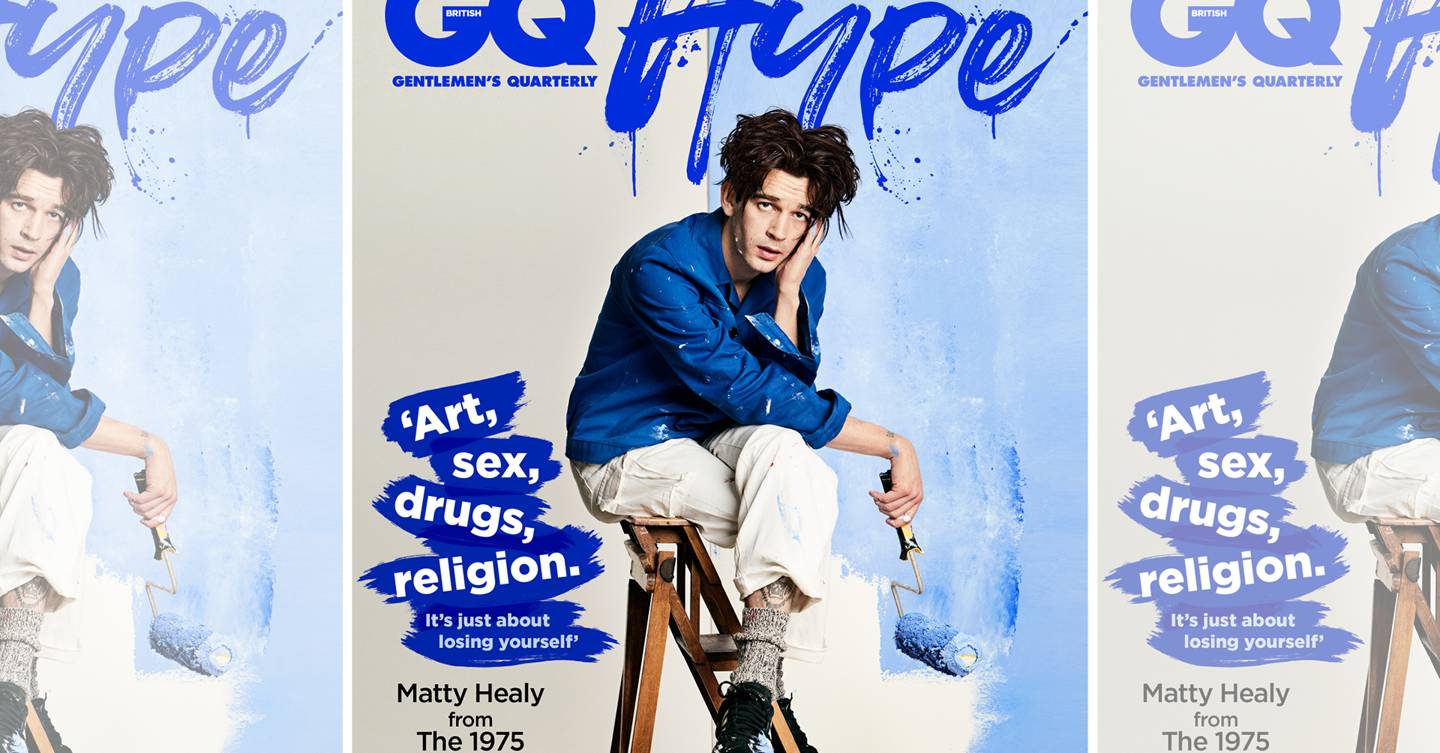 Matty Healy 1975 interview: the artist paints GQ Hype's cover | British GQ